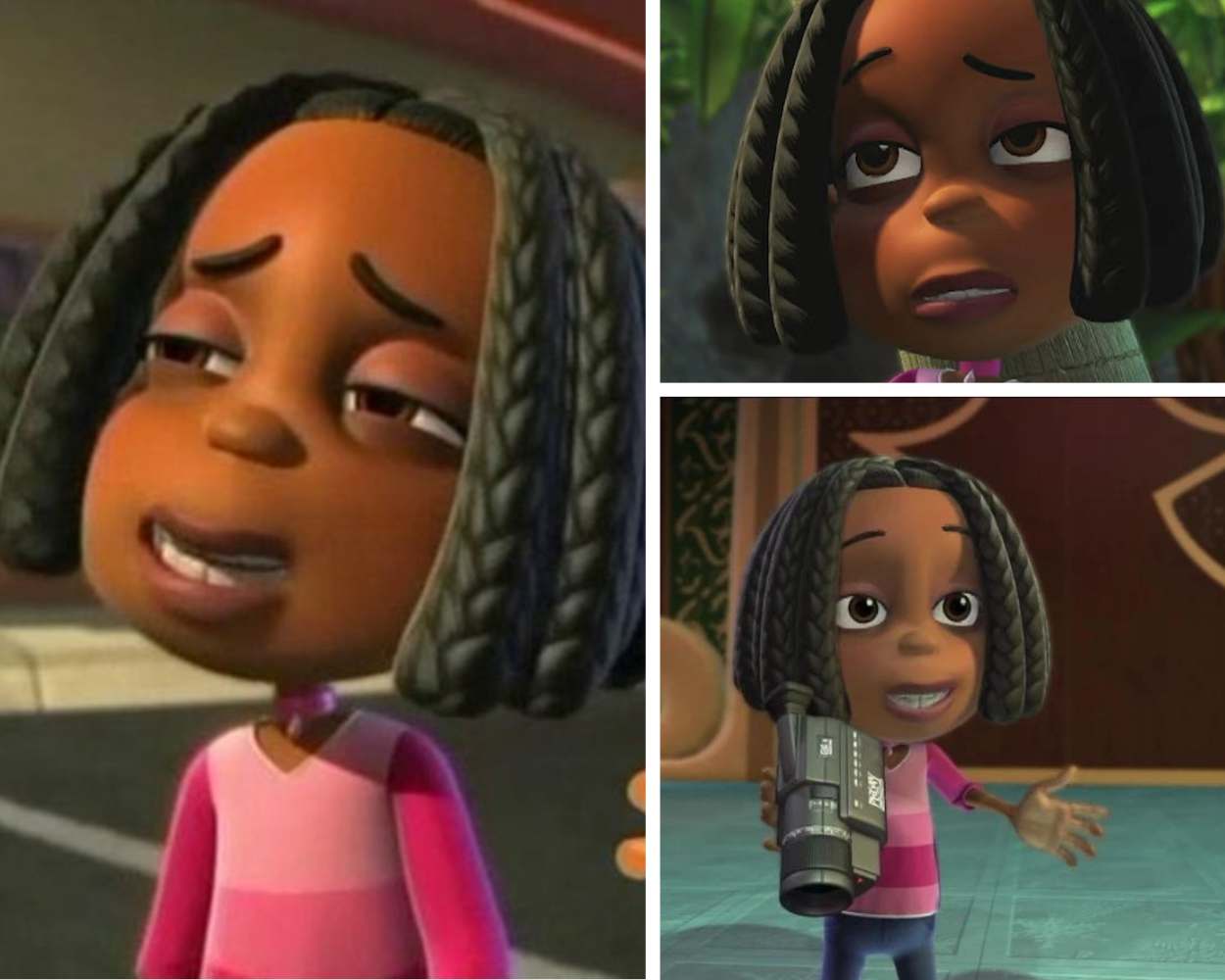 Cartoon character with dreads store