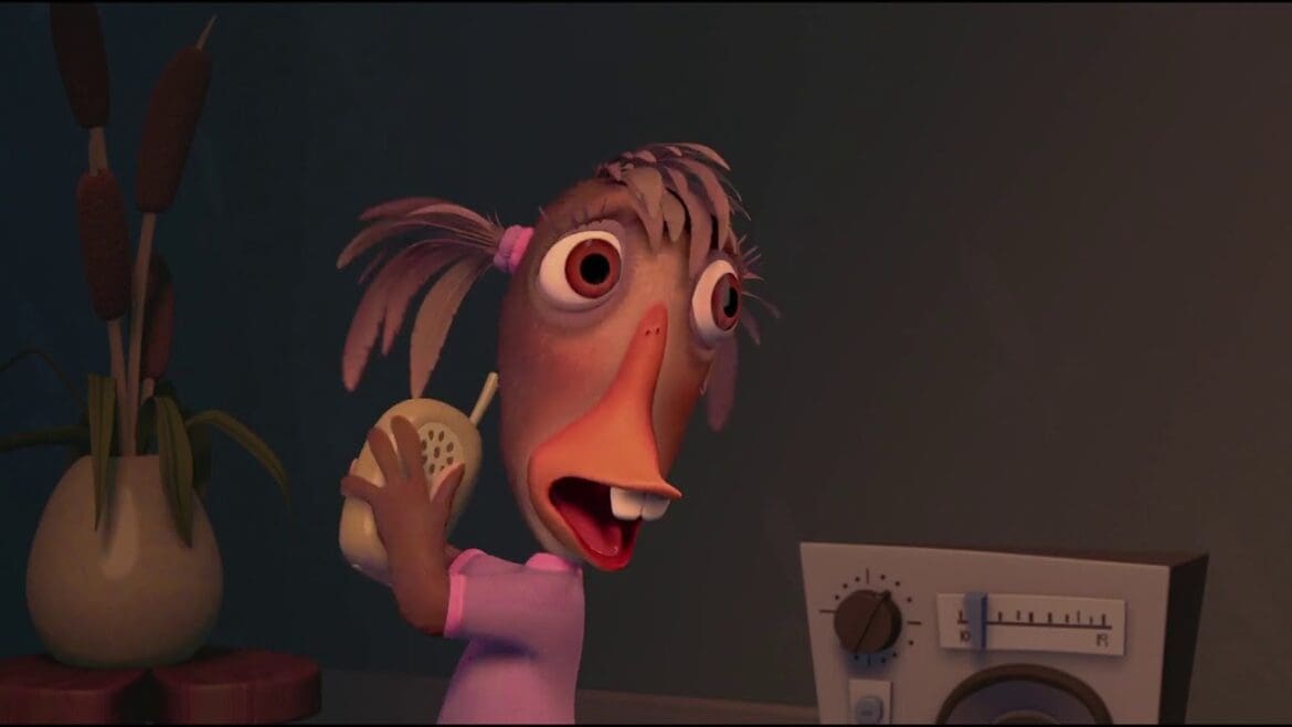 The Duck from Chicken Little: A Comical Supporting Character