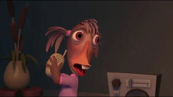 The Duck from Chicken Little: A Comical Supporting Character