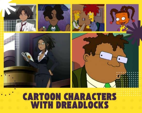 15 Cartoon Characters with Dreadlocks