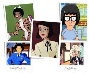 The Most Popular Cartoon Characters With Short Hair