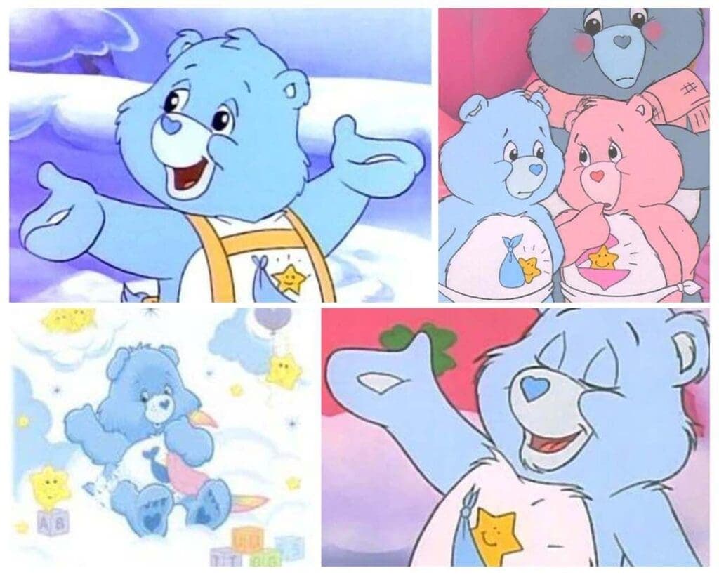 Care Bear Names, Colors & Belly Badges Cheat Sheet