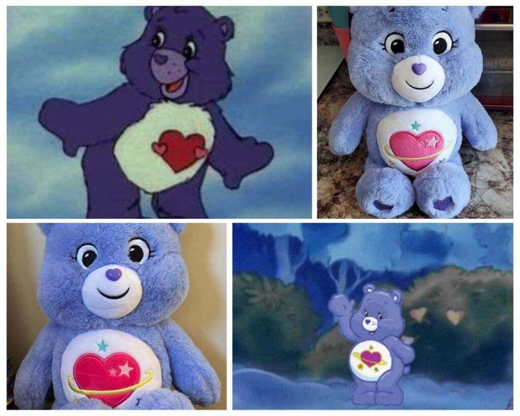 The Care Bear Names and Colors