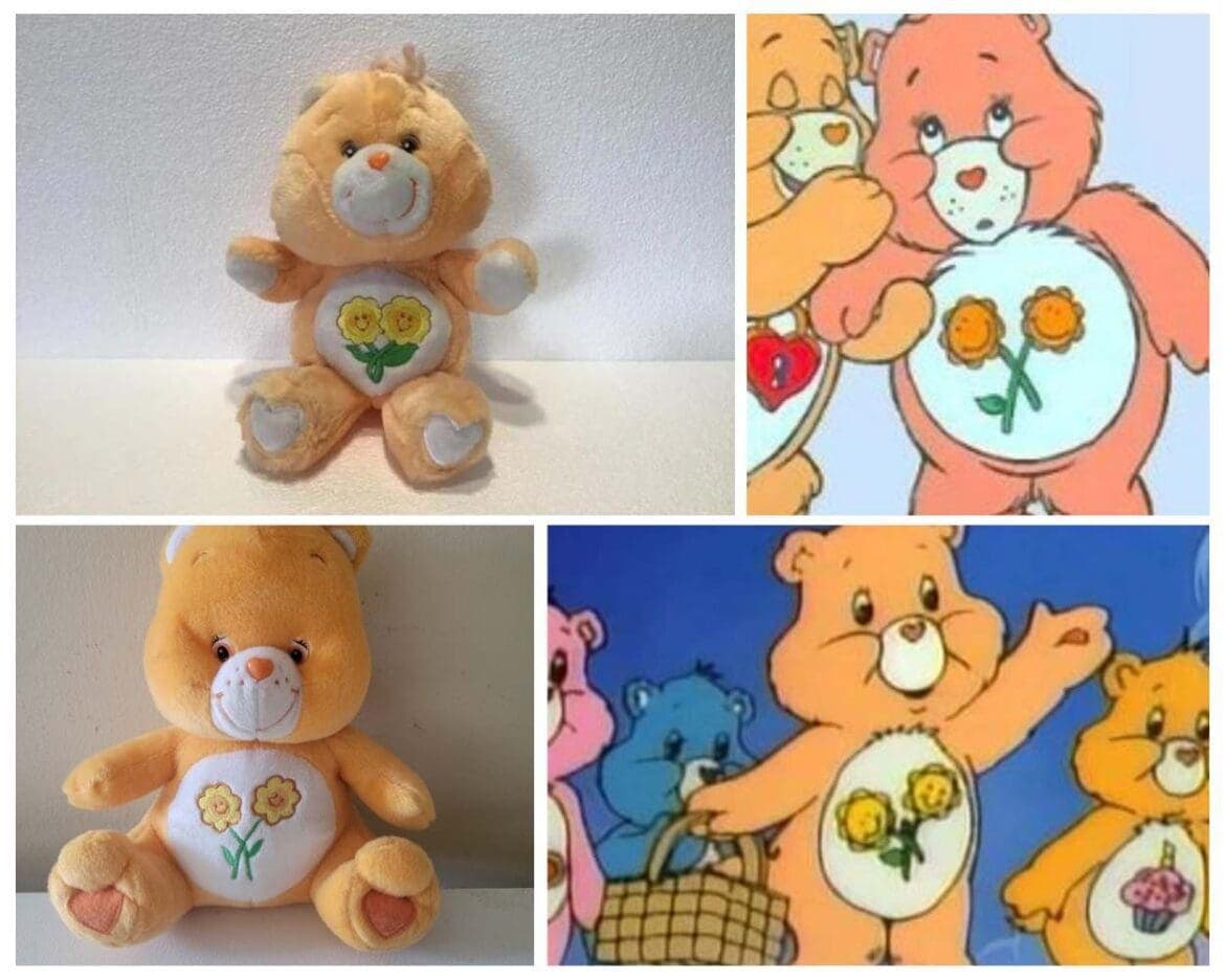 Care Bear Names, Colors & Belly Badges Cheat Sheet