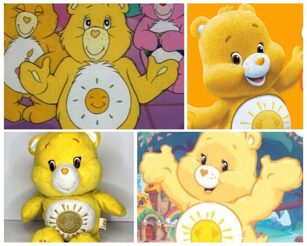 The Care Bear Names and Colors