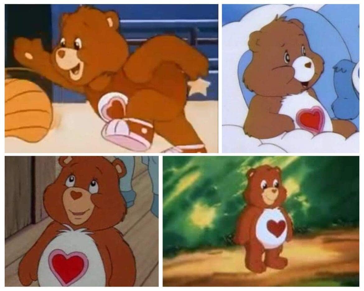 The Care Bear Names and Colors