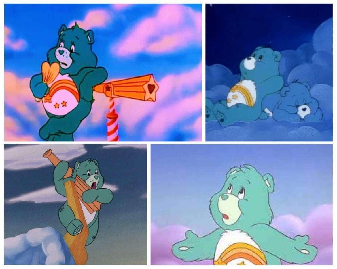 Care Bear Names, Colors & Belly Badges Cheat Sheet