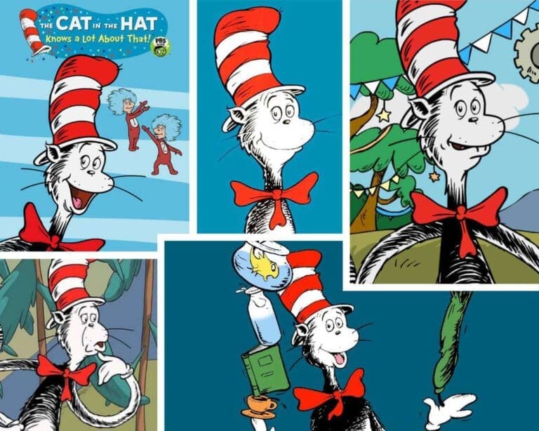 The Creative Cat In The Hat Characters