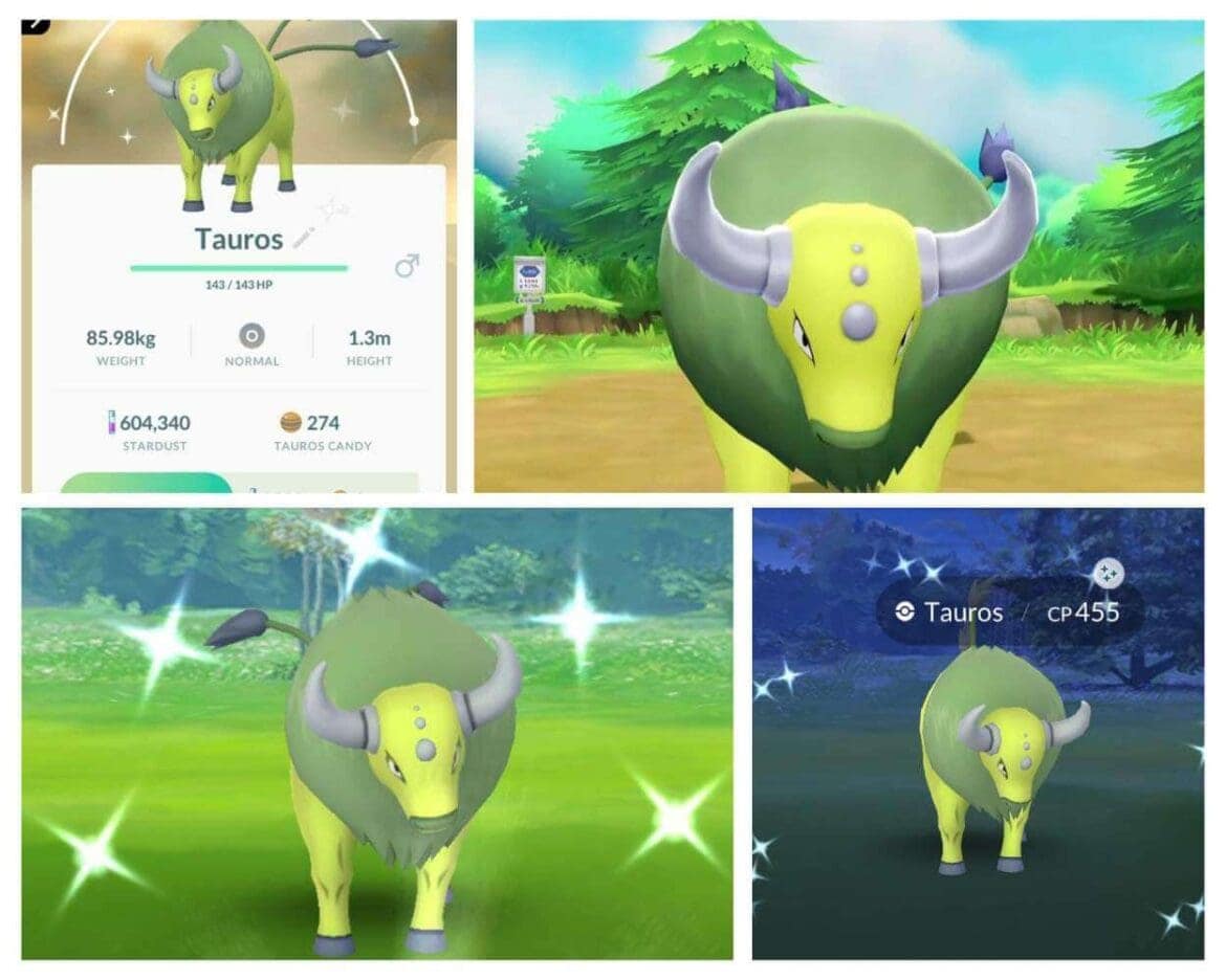 Shiny Tauros The Ultimate Bling In Pokémon