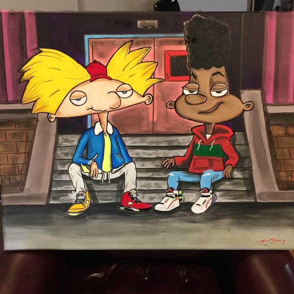 20+ Cartoon Painting Ideas For The Whole Family