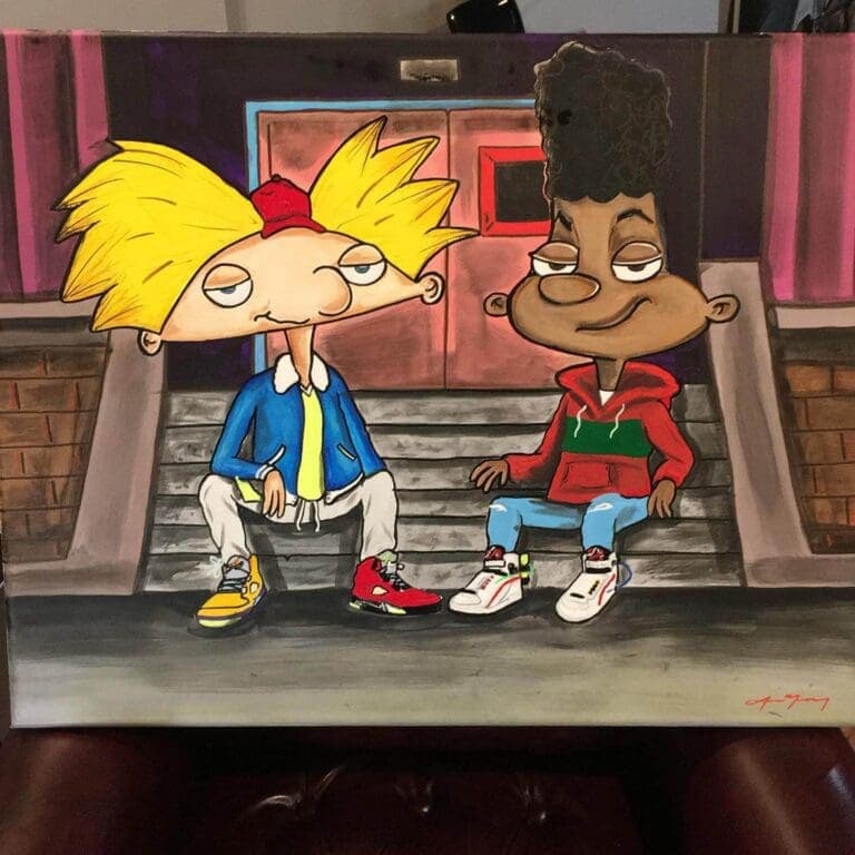 20+ Cartoon Painting Ideas For The Whole Family