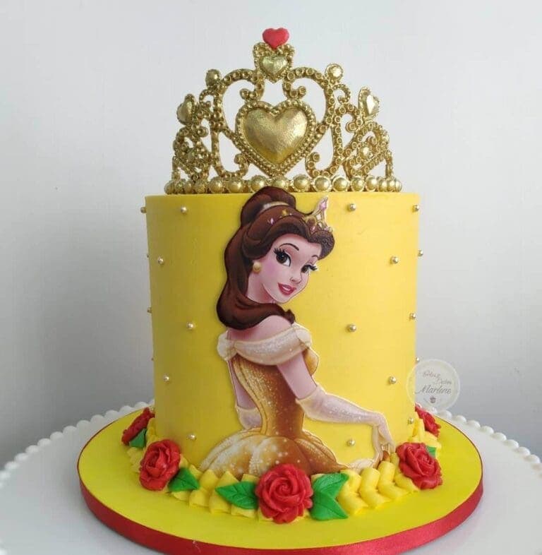 15+ Disney Princess Cake Ideas and Designs