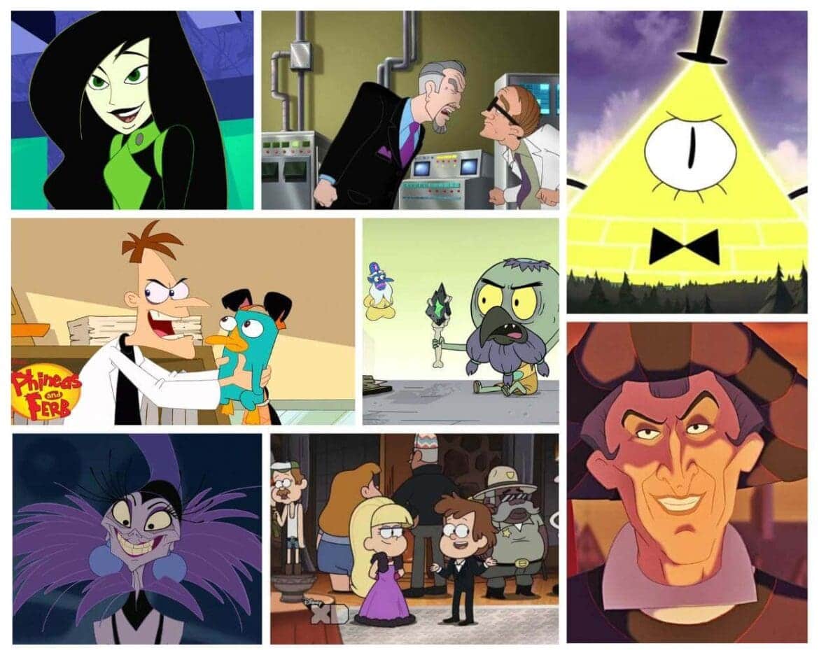 12+ Disney Dark Cartoon Characters