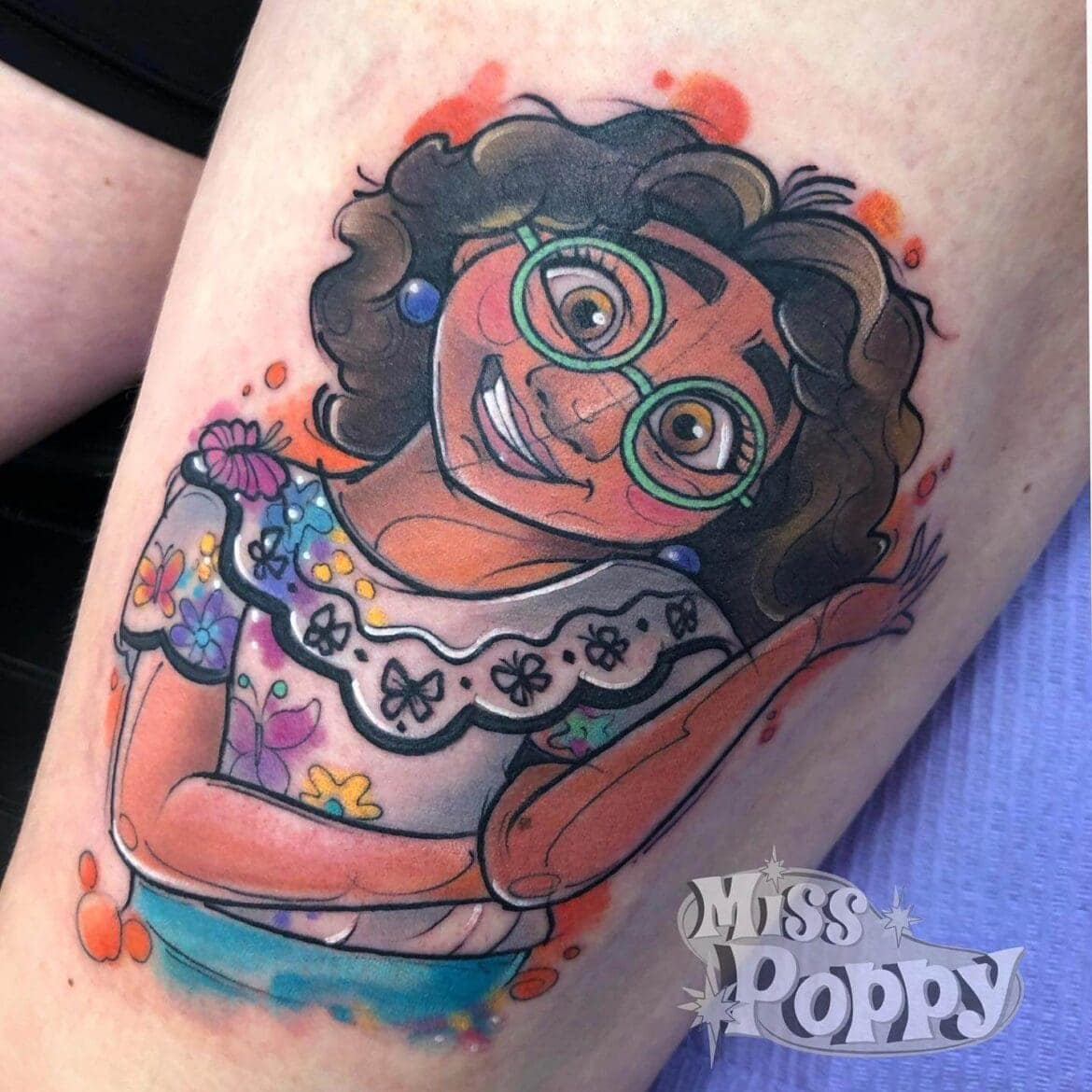 10+ Encanto Tattoos: The Perfect Cartoon Design