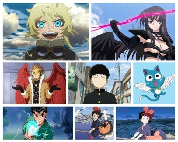 25 Best Flying Anime Characters
