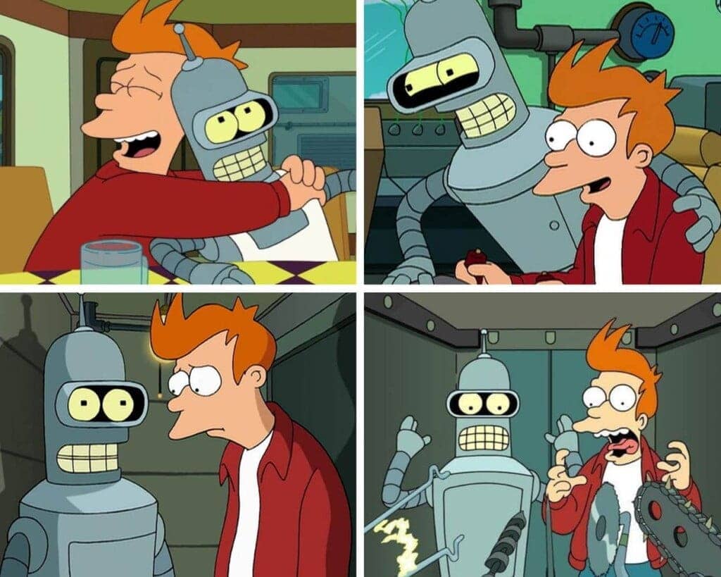 Bender Rodríguez: The Gleaming Heart of Futurama