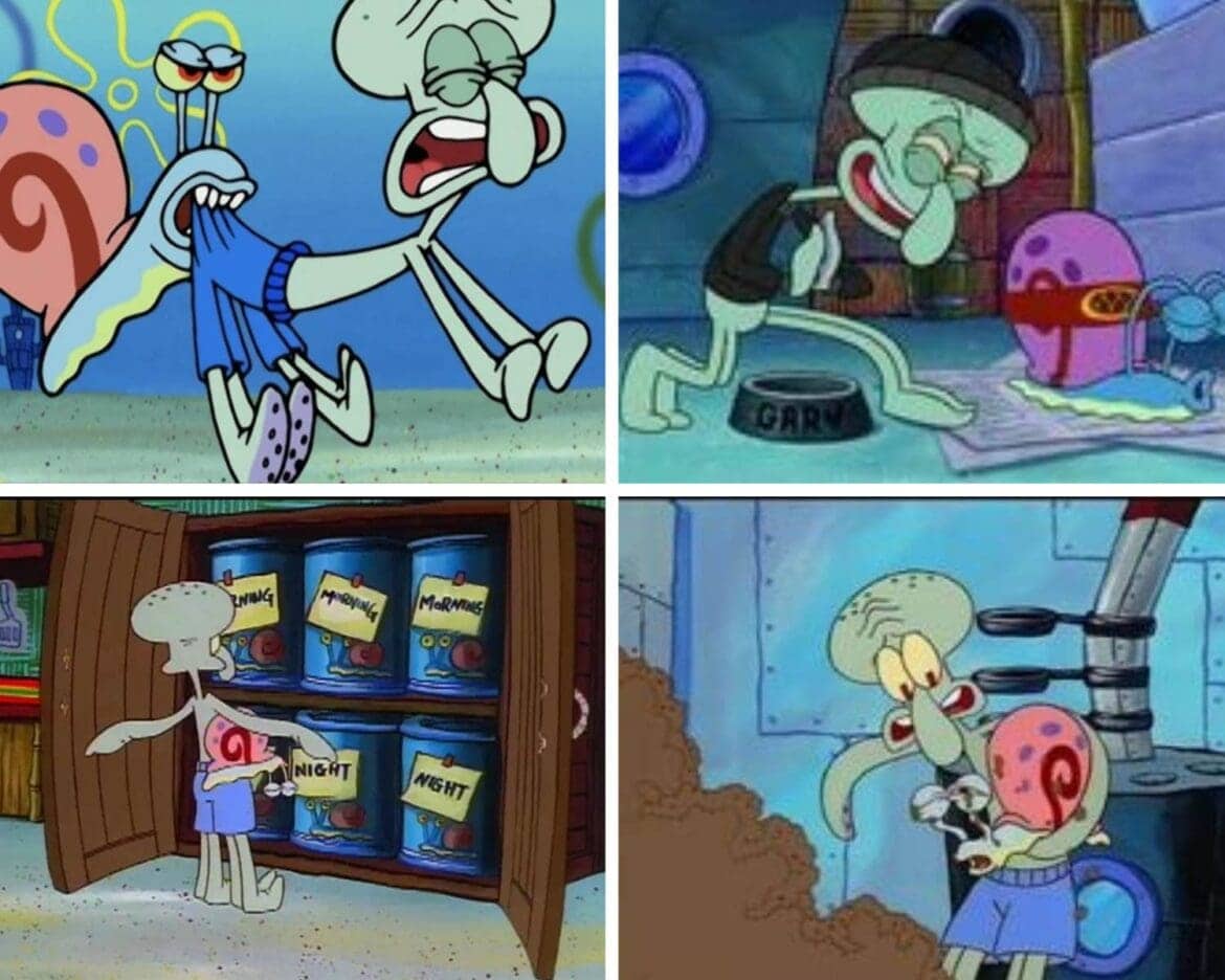 Squidward Tentacles: The Sarcasm in Bikini Bottom