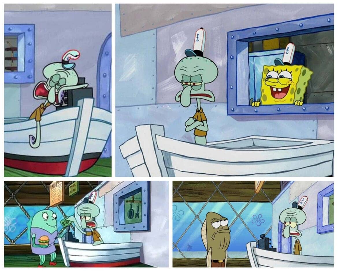 Squidward Tentacles: The Sarcasm in Bikini Bottom