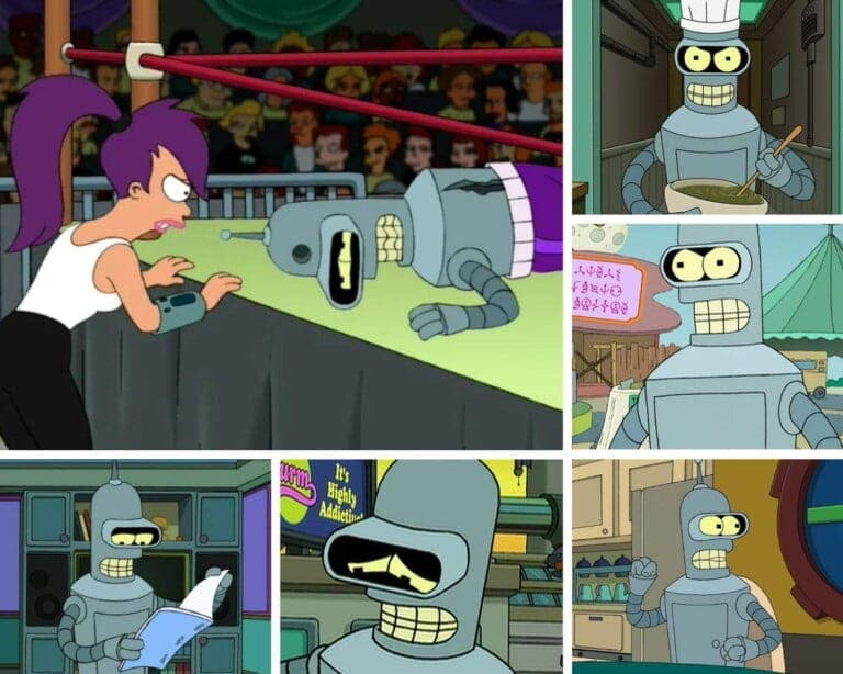 Bender Rodríguez: The Gleaming Heart of Futurama