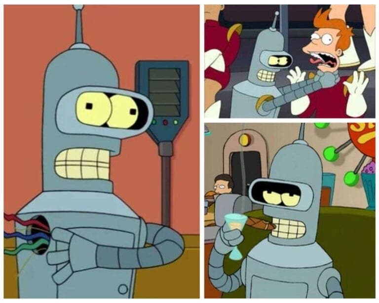 Bender Rodríguez: The Gleaming Heart of Futurama