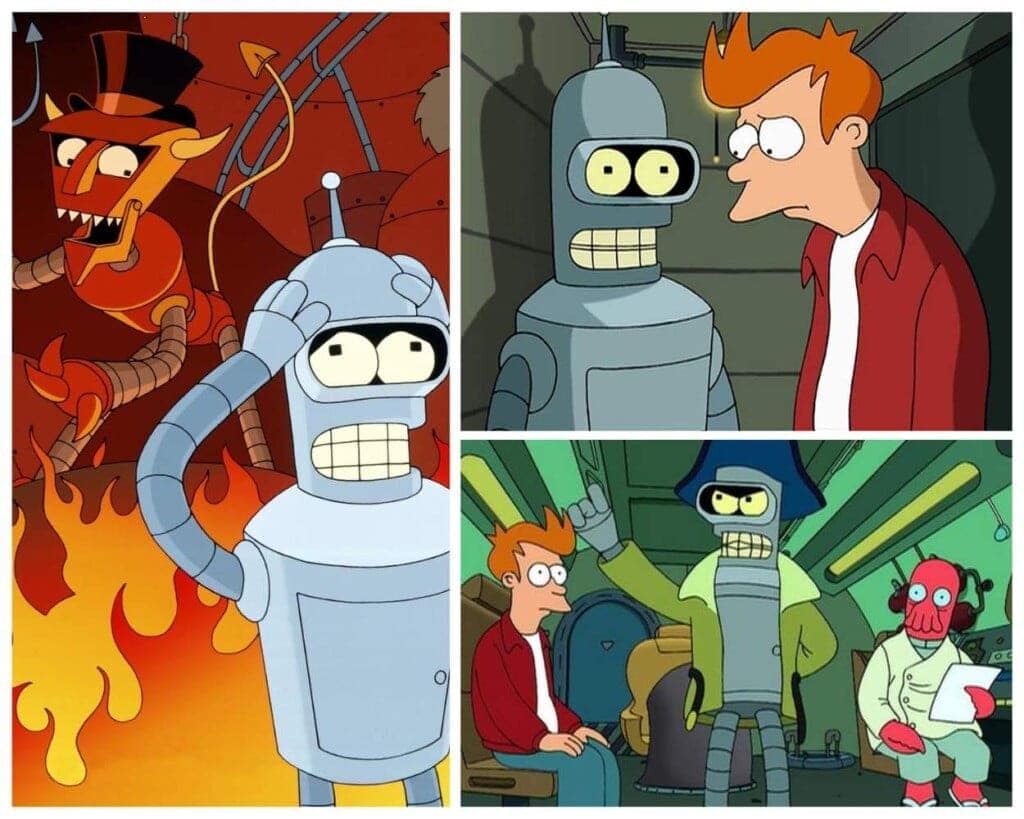 Bender Rodríguez: The Gleaming Heart of Futurama