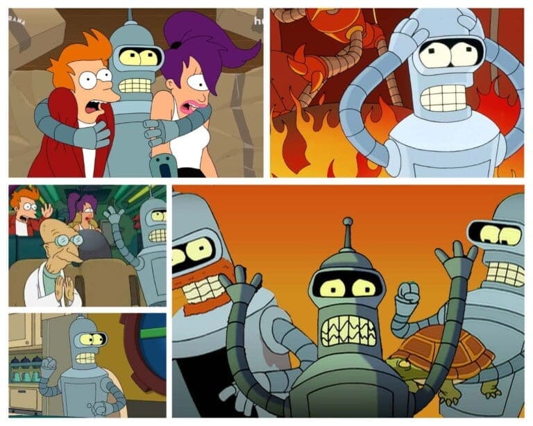 Bender Rodríguez: The Gleaming Heart of Futurama