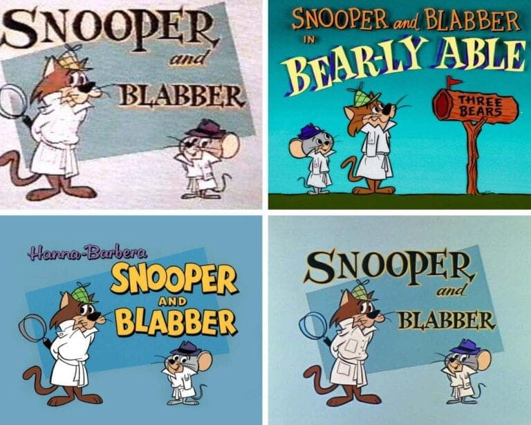 Snooper and Blabber: Hanna-Barbera Detectives