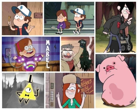 Gravity Falls: A Summary of Quirky Characters