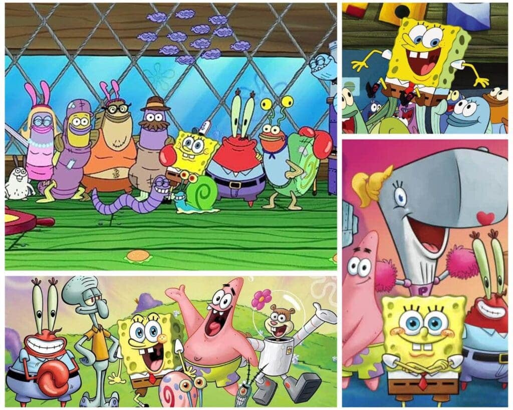 50+ Best Spongebob Squarepants Characters