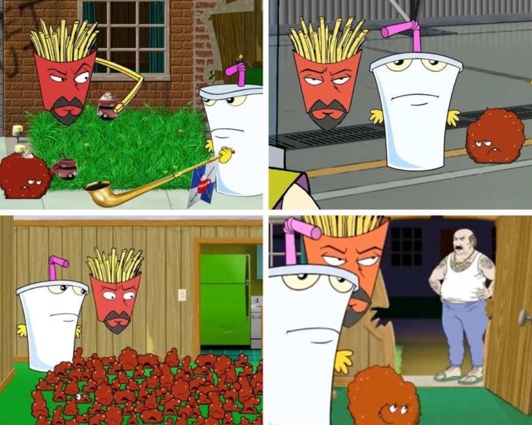 Meatwad from Aqua Teen Hunger Force