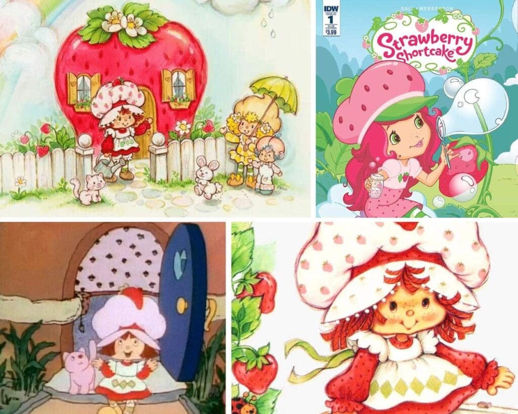 Strawberry Shortcake Characters (1980s - 2023)