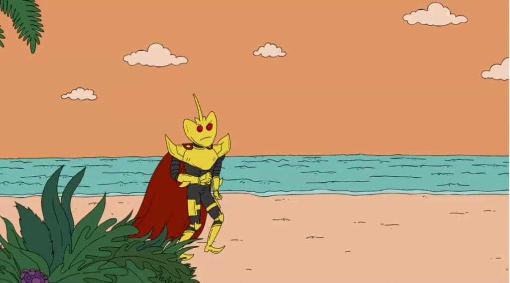 Lord Stingray from Superjail!