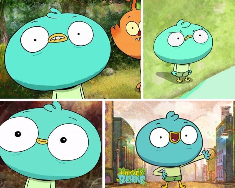 Harvey Beaks and The Characters