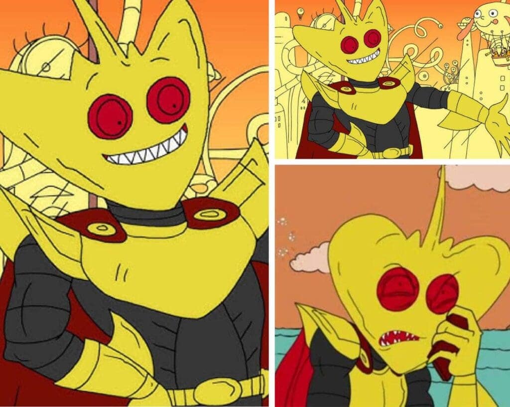Lord Stingray from Superjail!