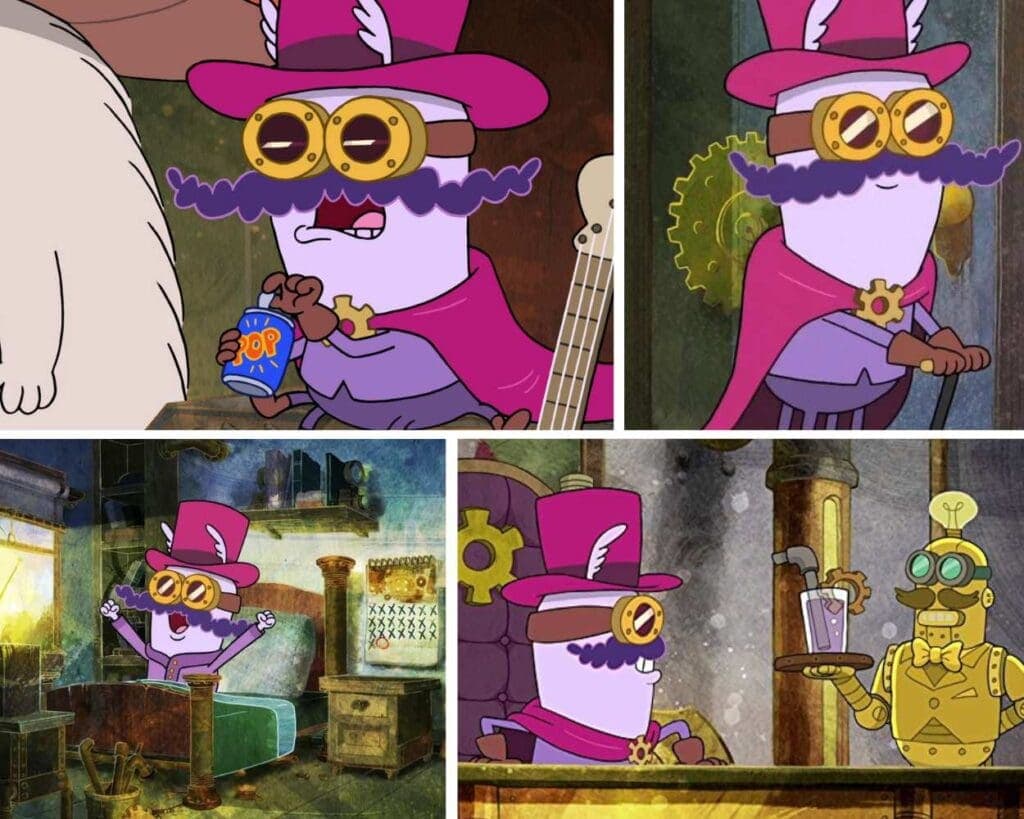 Harvey Beaks and The Characters