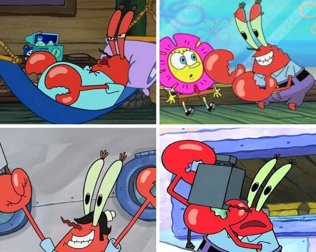 Mr. Krabs from SpongeBob SquarePants