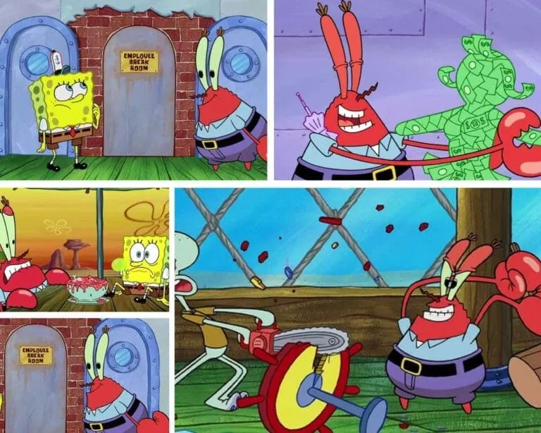 Mr. Krabs from SpongeBob SquarePants