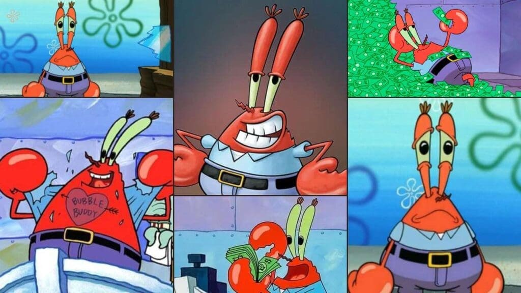 Mr. Krabs from SpongeBob SquarePants