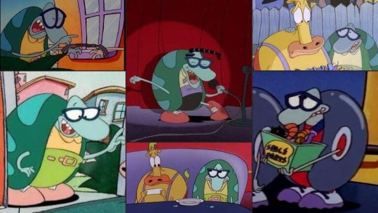 Filburt Shellbach from Rocko's Modern Life