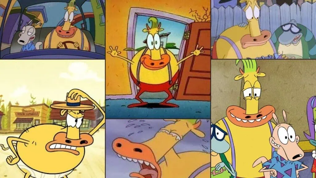 Heffer Wolfe from Rocko's Modern Life