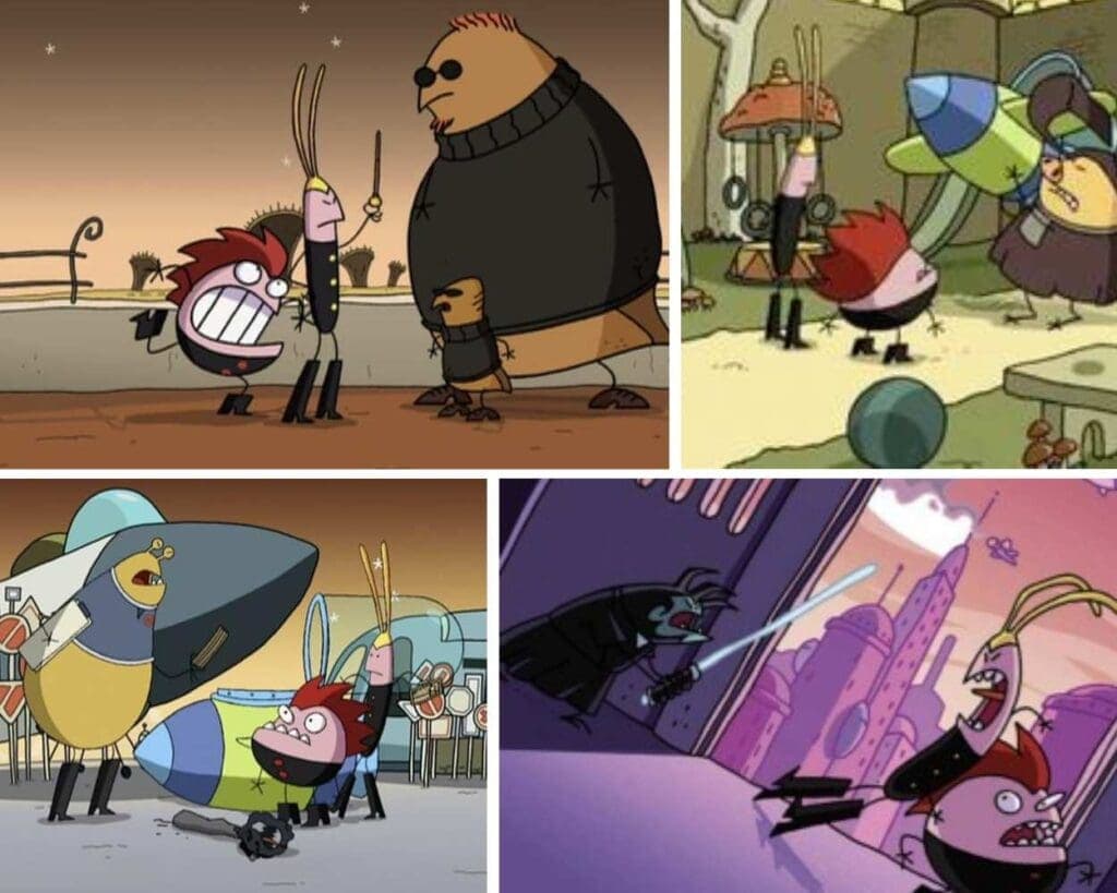 Kaput and Zösky: A Comical Foray into Cosmic Conquests