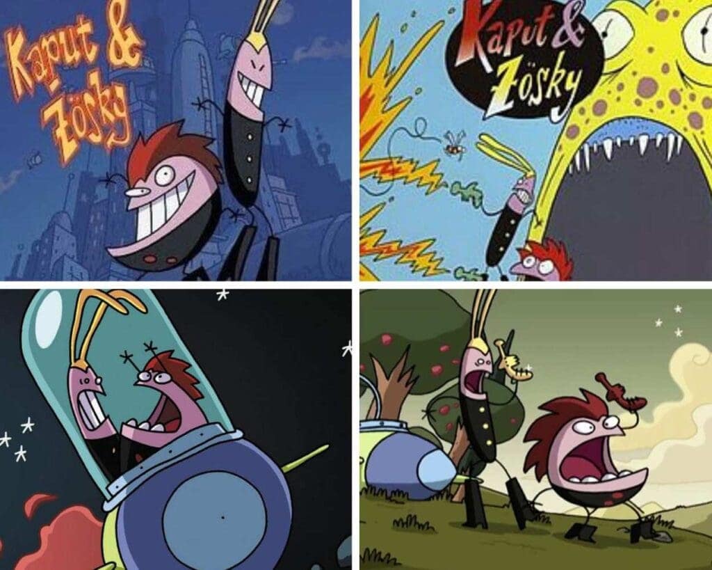 Kaput and Zösky: A Comical Foray into Cosmic Conquests