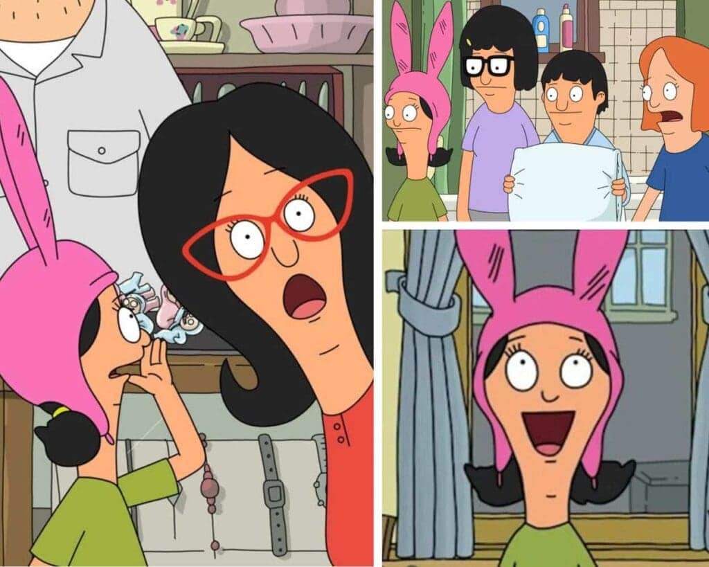 Louise Belcher from Bob's Burgers