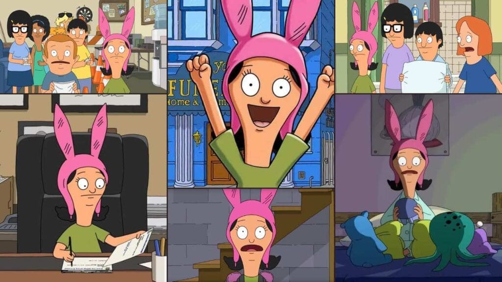 Louise Belcher from Bob's Burgers