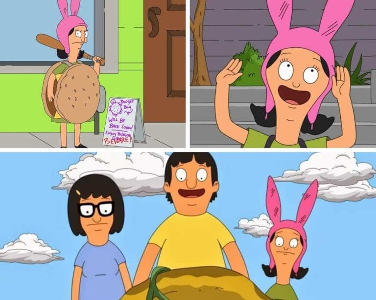 Louise Belcher from Bob's Burgers