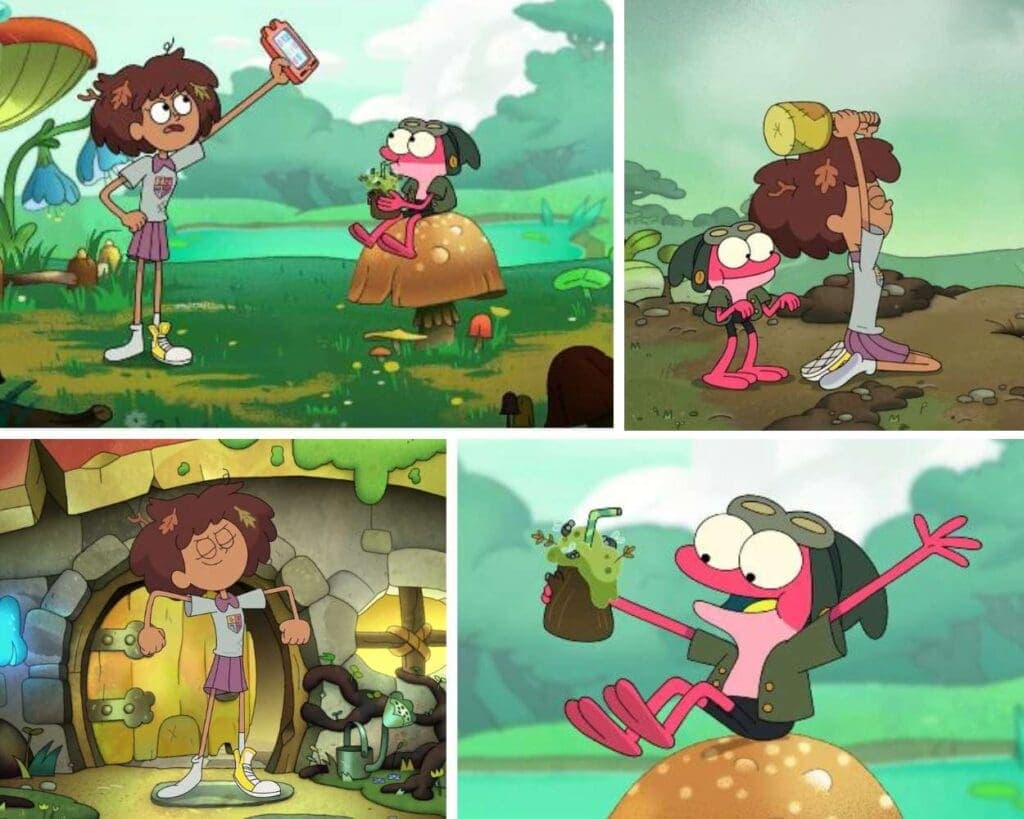 Teen Girl in a Frog World: Animated Web Series