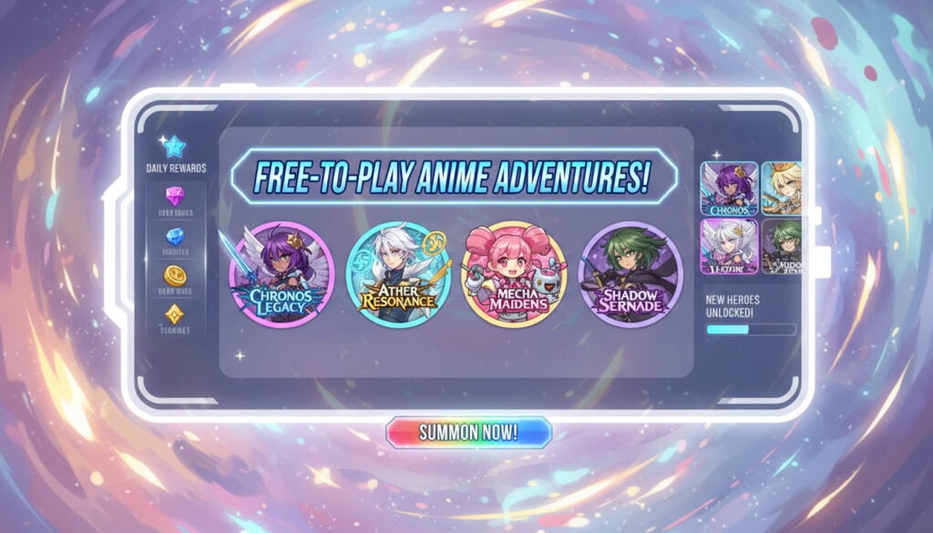 Best F2p Anime Gacha Games 2026 No Pay To Win Guide